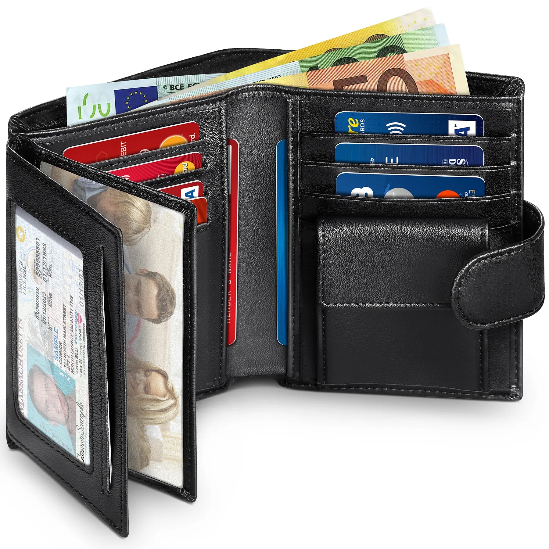 Portefeuille Multi Rangements Anti RFID